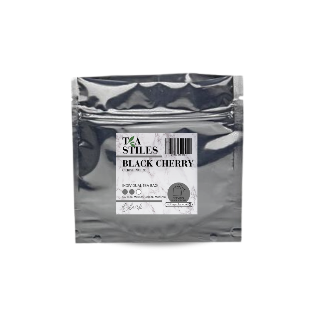 Tea Stiles - Black Cherry Tea Bags – Coffee Stiles