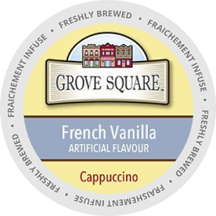 Grove Square - French Vanilla Cappuccino 24 Pack – Coffee Stiles