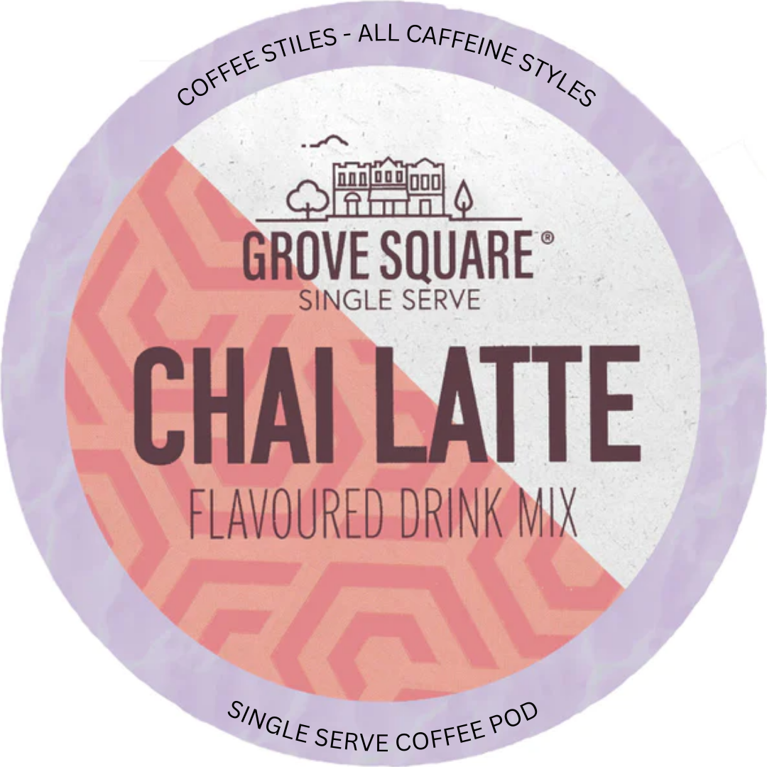 Grove Square - Chai Latte 24 Pack – Coffee Stiles