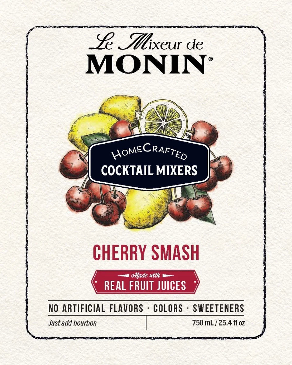 Monin® - Cherry Smash Mixer Syrup 750ml – Coffee Stiles