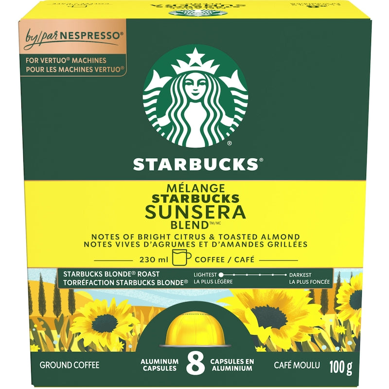 Starbucks - Vertuo Sunsera Blend 8 Pack – Coffee Stiles