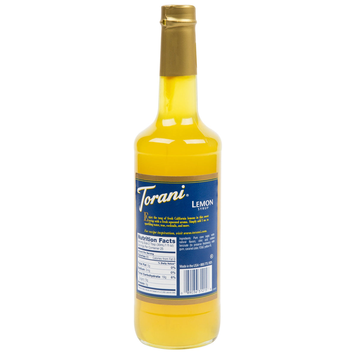 Torani - Lemon 750ml – Coffee Stiles