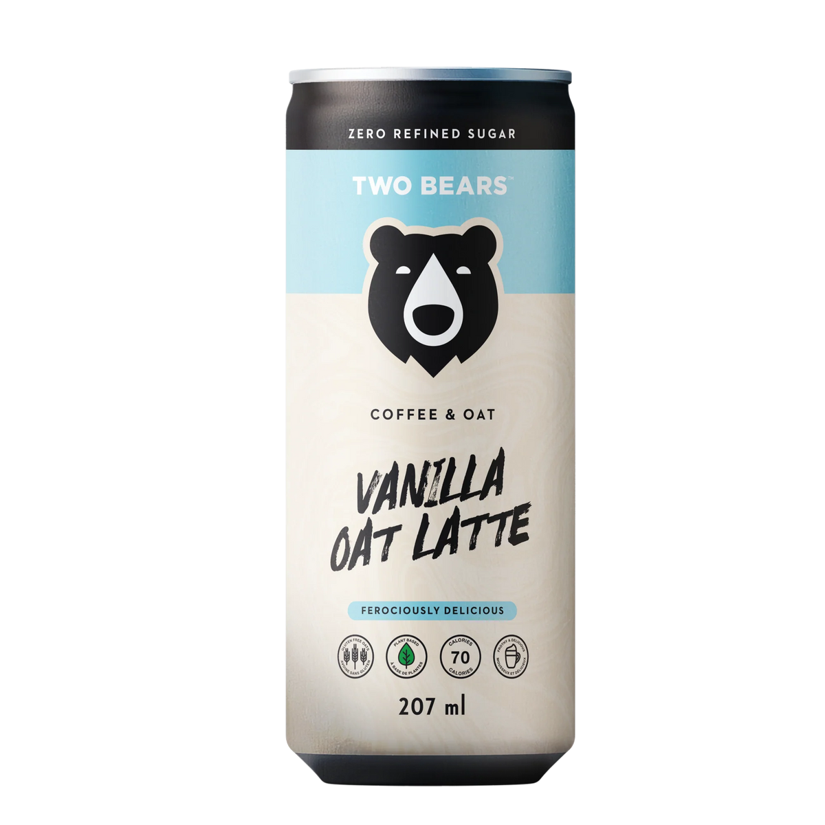 TWO BEARS - Frothed Oat Latte Vanilla Flavoured Coffee – Coffee Stiles